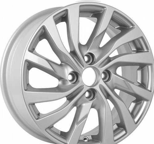 K&K KC882 (LADA Vesta) 6x15 4x100 ET 40 Dia 60.1 (silver)