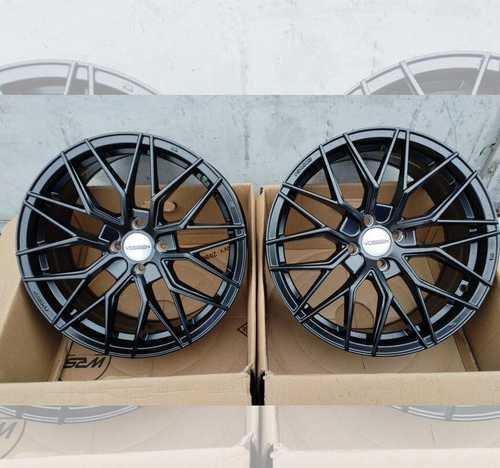 Диски 17Х7.5 5*100 E Vorsteiner VF107 Черный матов