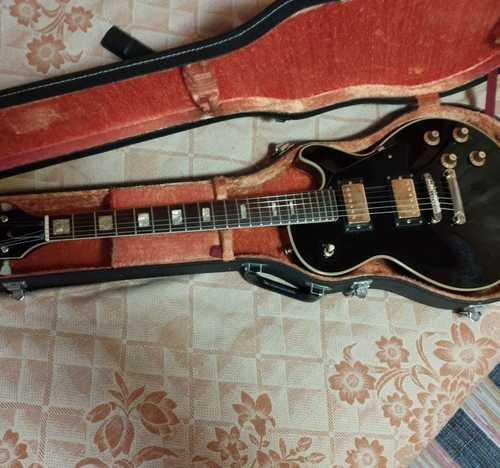 Gibson les paul custom, Black beauty, Japan, 70г