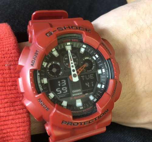 Часы Casio G-Shock GA-100B-4A
