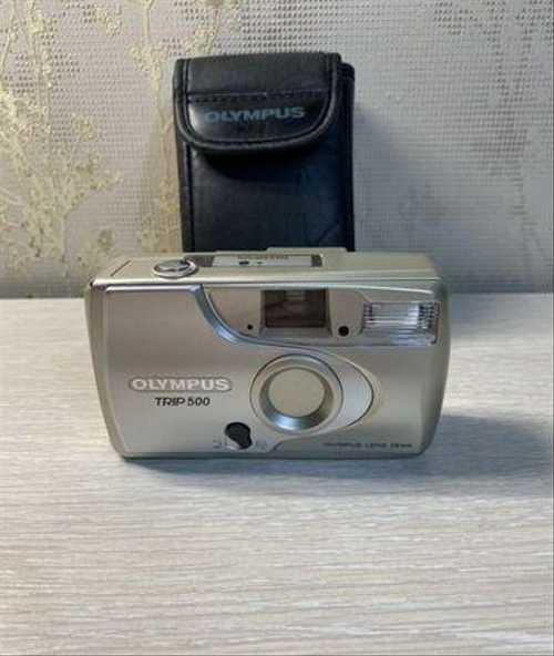 Плёночный фотоаппарат Olympus trip 500