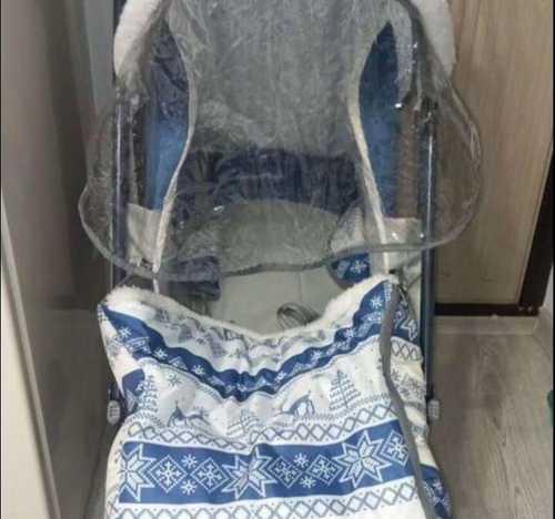 Детские зимние санки бу