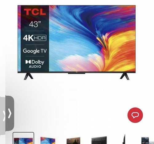 Телевизор TCL 43P635 бу
