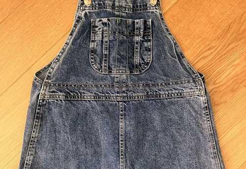 Сарафан (юбка) джинсовая р.152
