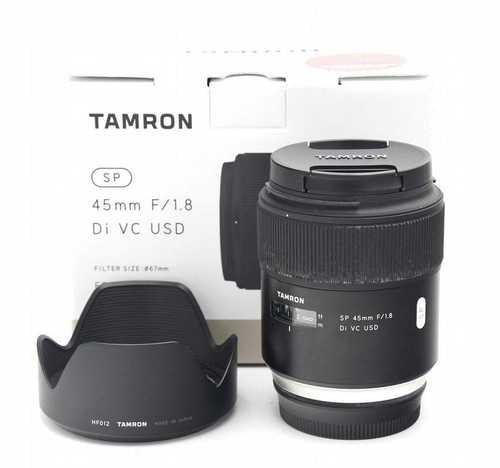 Объектив Tamron SP 45mm F/1.8 Di VC USD Canon EF