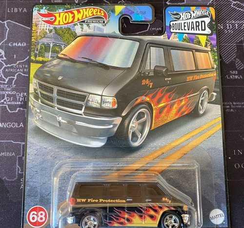 Hot wheels premium Dodge Van