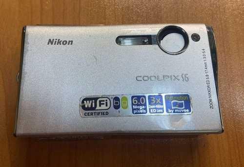 Компактный фотоаппарат nikon s6