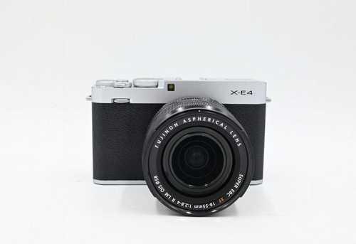 Беззеркальный фотоаппарат Fujifilm X-E4 + XF 18-55