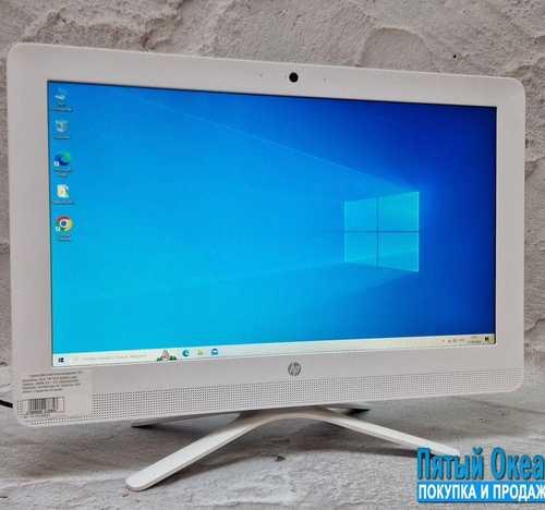 19.5'' Моноблок HP 20-C028RU Celeron J3060, SSD