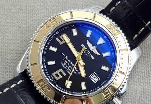 Breitling Superocean 44 Gold Bezel