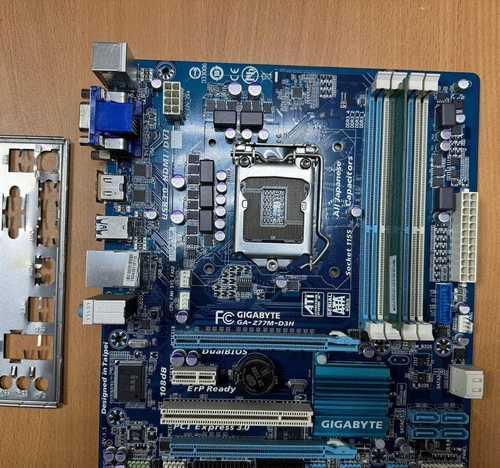 Материнская плата GA-Z77M-D3H LGA1155