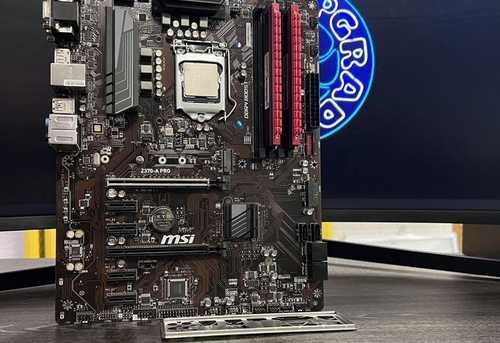 Intel Core i9 9900KF + MSI Z370-A Pro + 16Gb