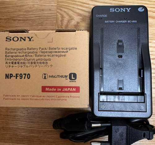 Аккумулятор Sony NP-F970   Sony BC-V615 комплект