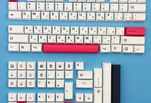 Новые кейкапы PBT XDA кириллица (RUS)