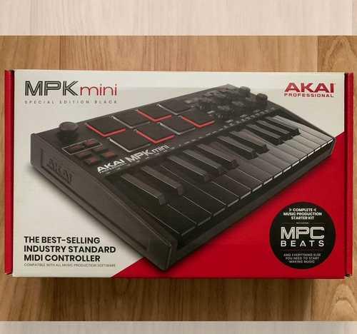 Midi клавиатура akai MPK mini MK3