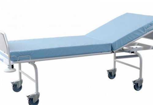 Медицинская кровать классическая, с подъемом спины