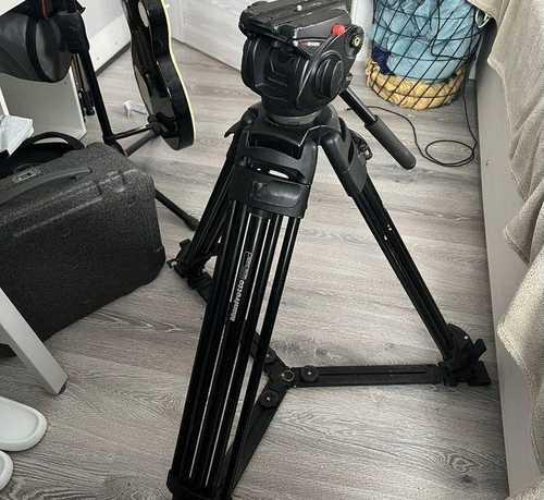 Штатив Manfrotto 525MVB + Голова 501HDV