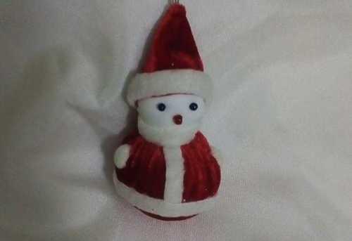 Мягкая игрушка Дед Мороз ручной работы