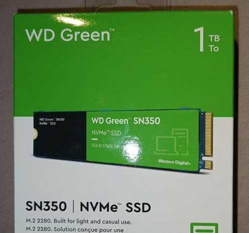 Ssd m2 nvme 1tb WD Green