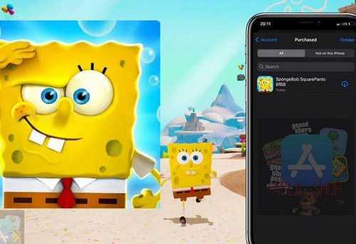 Аккаунт с Spongebob BfBB App Store iPhone, iPad, i