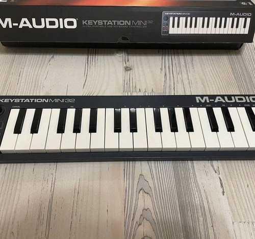 Midi клавиатура m audio keystation mini 32