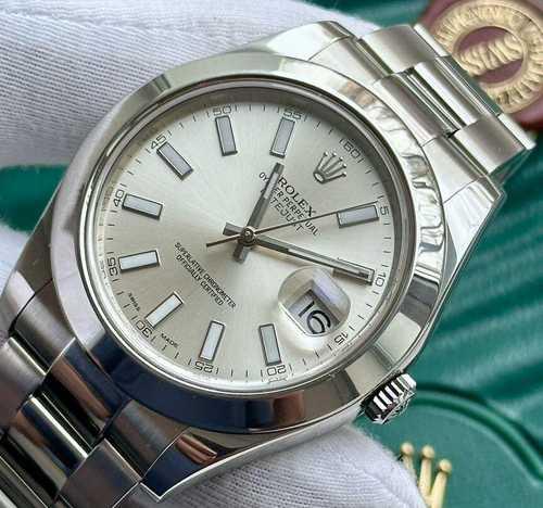 Rolex DateJust II Silver Dial 116300 41mm