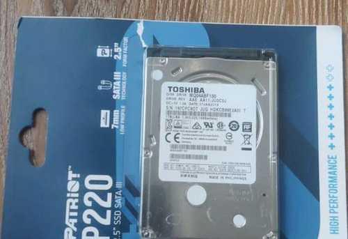 1 тб Внутренний жесткий диск Toshiba 2,5 дюйма HDD