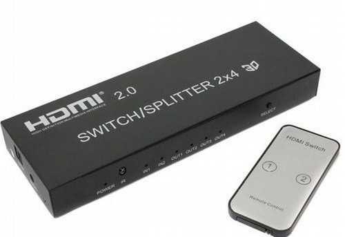 Orient HSP0204H-2.0, hdmi 4K Switch/Splitter 2-4