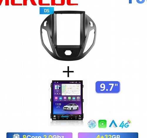 Магнитола 9.7 дюйма Ford Tourneo Transit DS 2012-2023 Mekede TS3 4 32G carplay