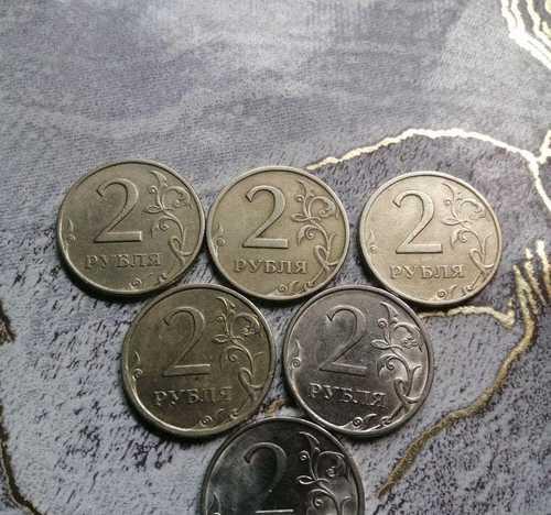 Монеты. спмд 6шт