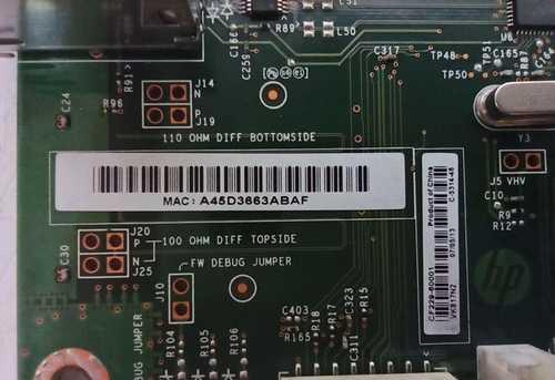 Плата форматирования HP M425