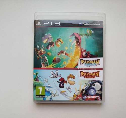 Rayman Origins + Rayman Legends (PS3)