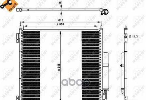 Радиатор кондиционера land rover Range Rover 3