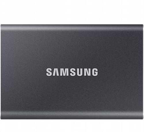 500 гб Внешний SSD накопитель Samsung T7, серый (M