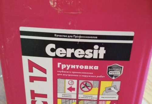 Грунтовка ceresit CT17