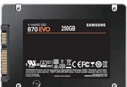 Внутренний SSD samsung 870 Evo на 250GB