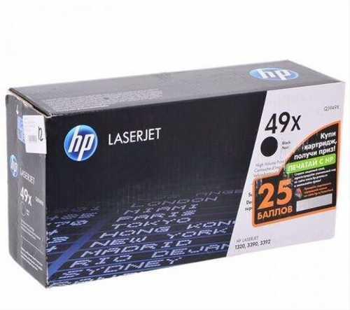 Лазерный картридж HP 49X черный 110411