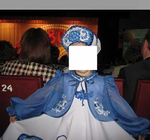 Концертный костюм, русско народное платье