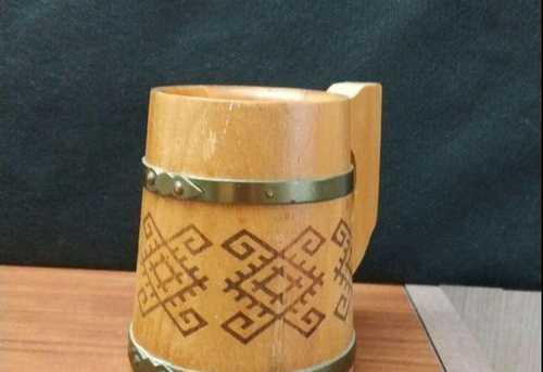 Кружка деревянная СССР