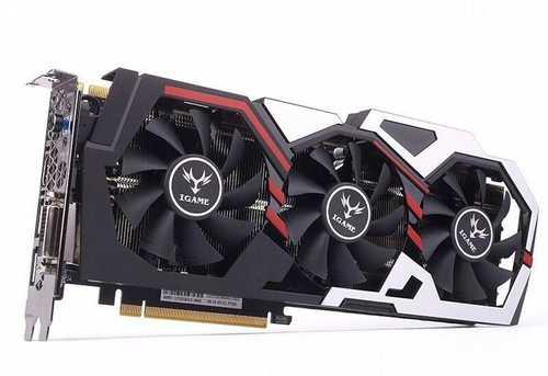 Видеокарта gtx 1070 8gb Colorful iGame