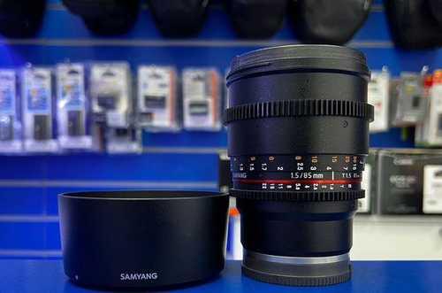 Samyang 85mm t1.5 as if umc ll sony e/id31