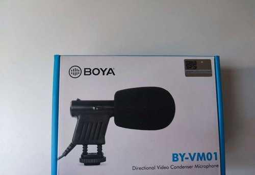 Новый Микрофон boya BY-VM01