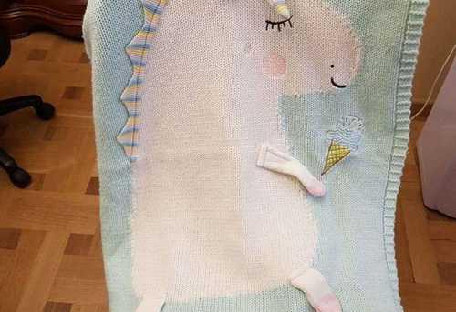 Детский плед с единорогом Apero Knit