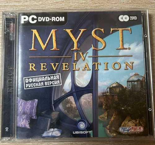 2DVD диск myst iv revelation