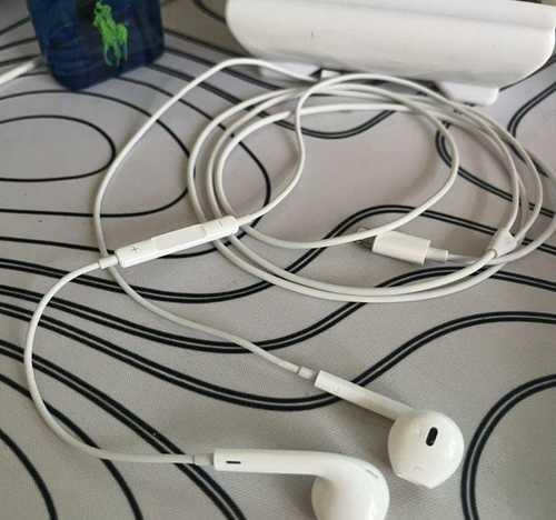 Наушники apple earpods lightning