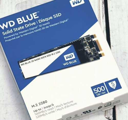 SSD 500 GB M.2 WD blue