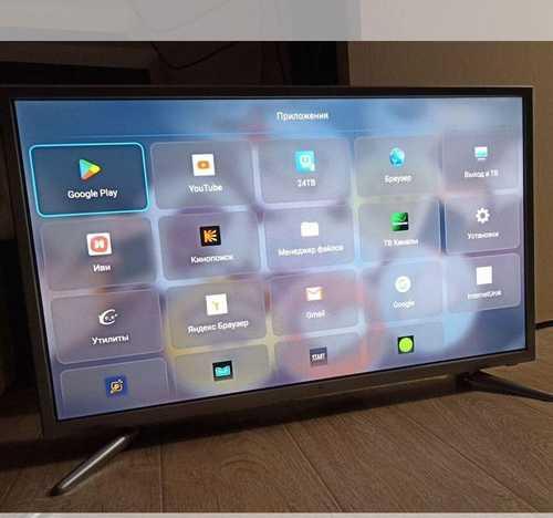 Телевизор Hi 32 дюйма 81 см SMART TV Wi-Fi HD