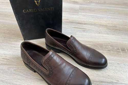 Новые мужские туфли Carlo Valenti