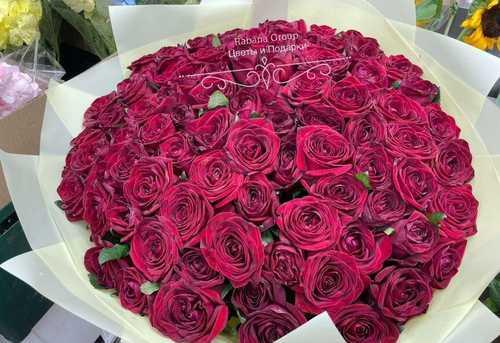 Розы с доставкой 24/7, букеты роз 50-80 см