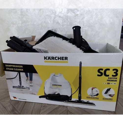 Пароочиститель karcher sc 3 полный комплект